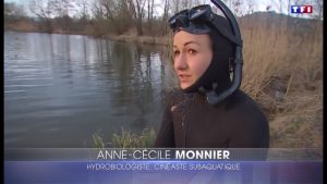 Anne-Cécile Monnier, passionnée des eaux douces